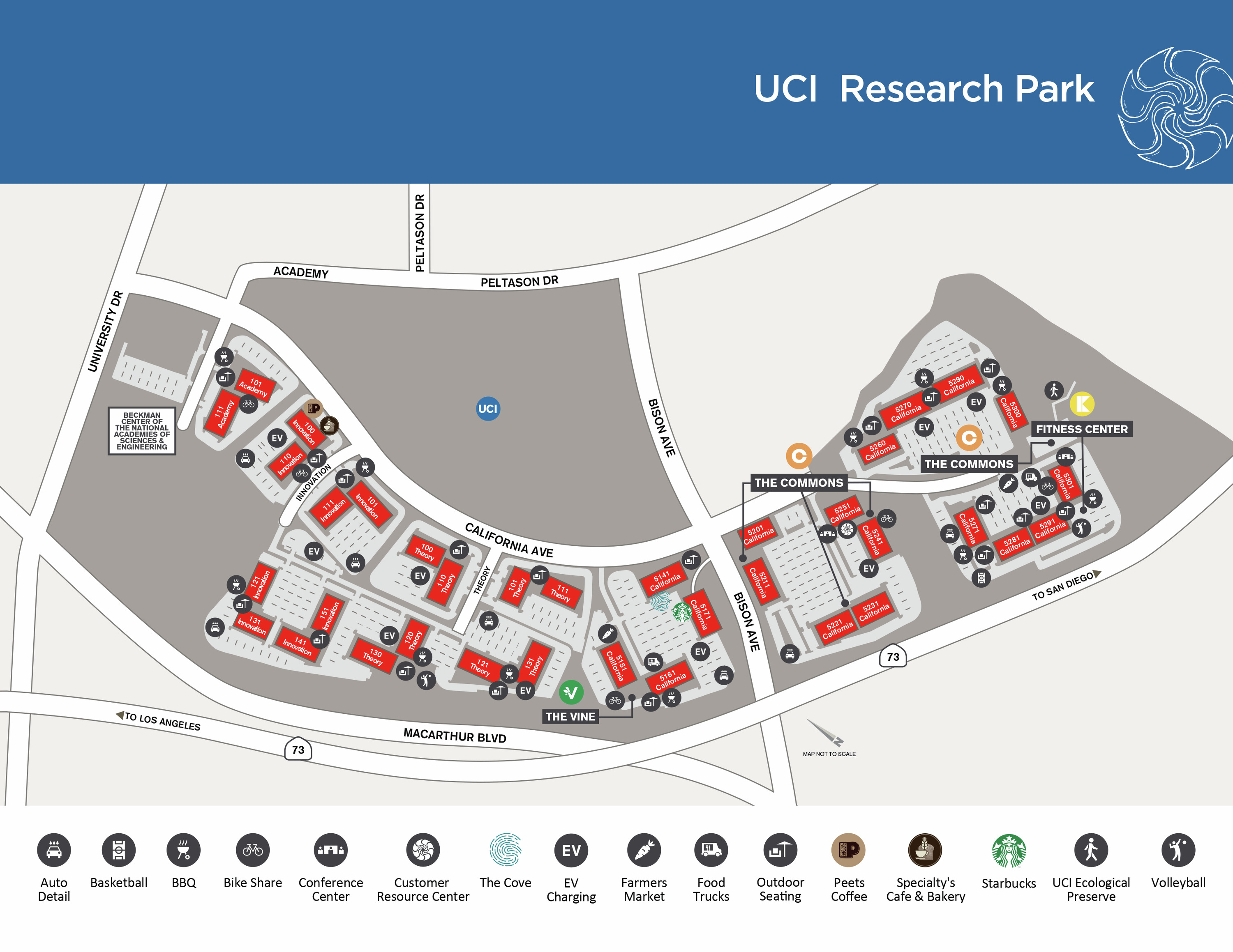UCI Research Park - Office Space Customers